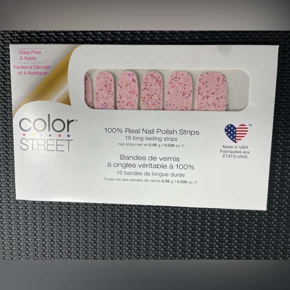 Color Street | Makeup | Color Street Pink Warrior Glitter Nail Strip ...